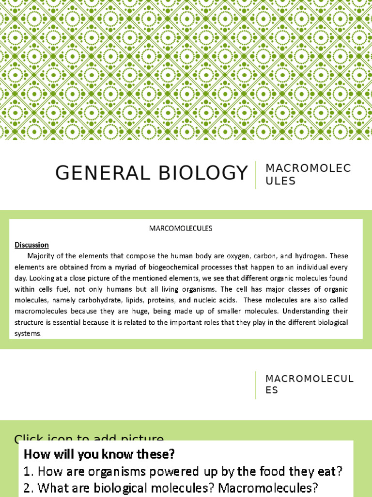 General Biology Lesson 6 | PDF