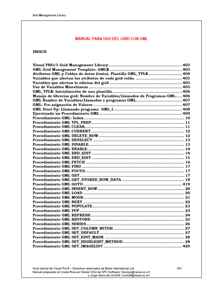 Manual para Uso Del Grid Con GML | PDF | Variable (informática) | Computación distribuída