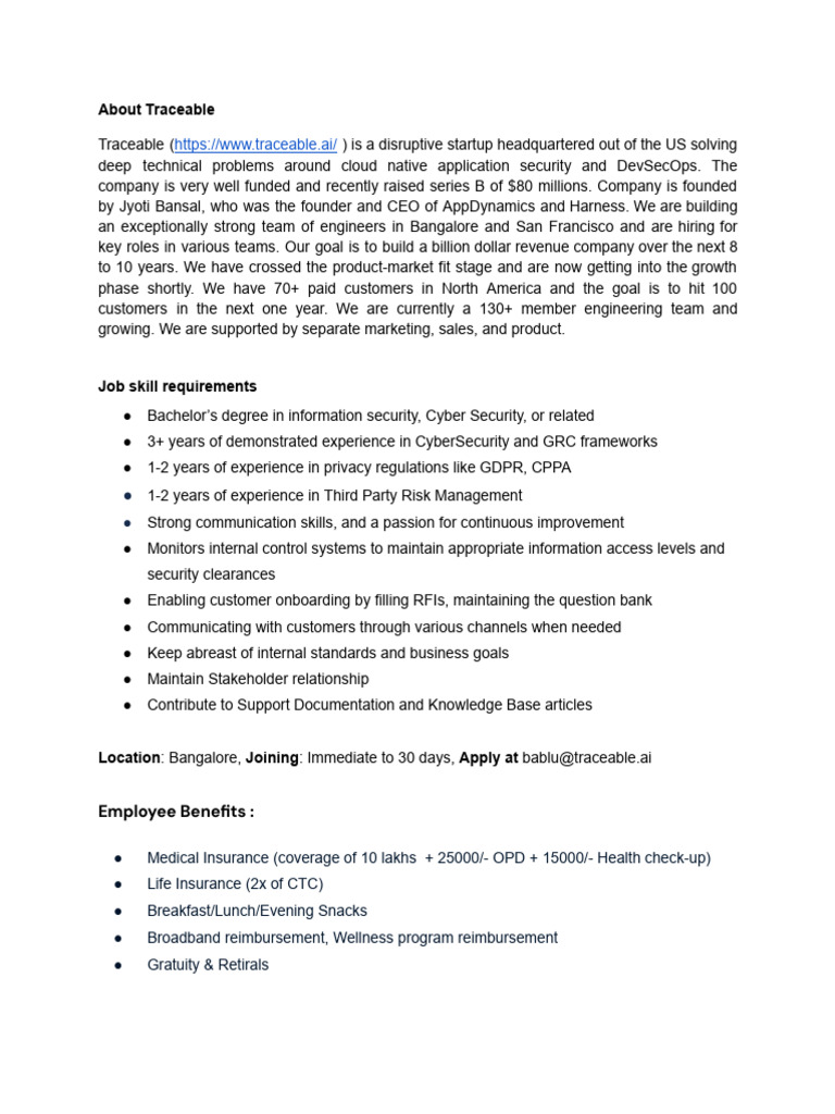 GRC Engineer | PDF