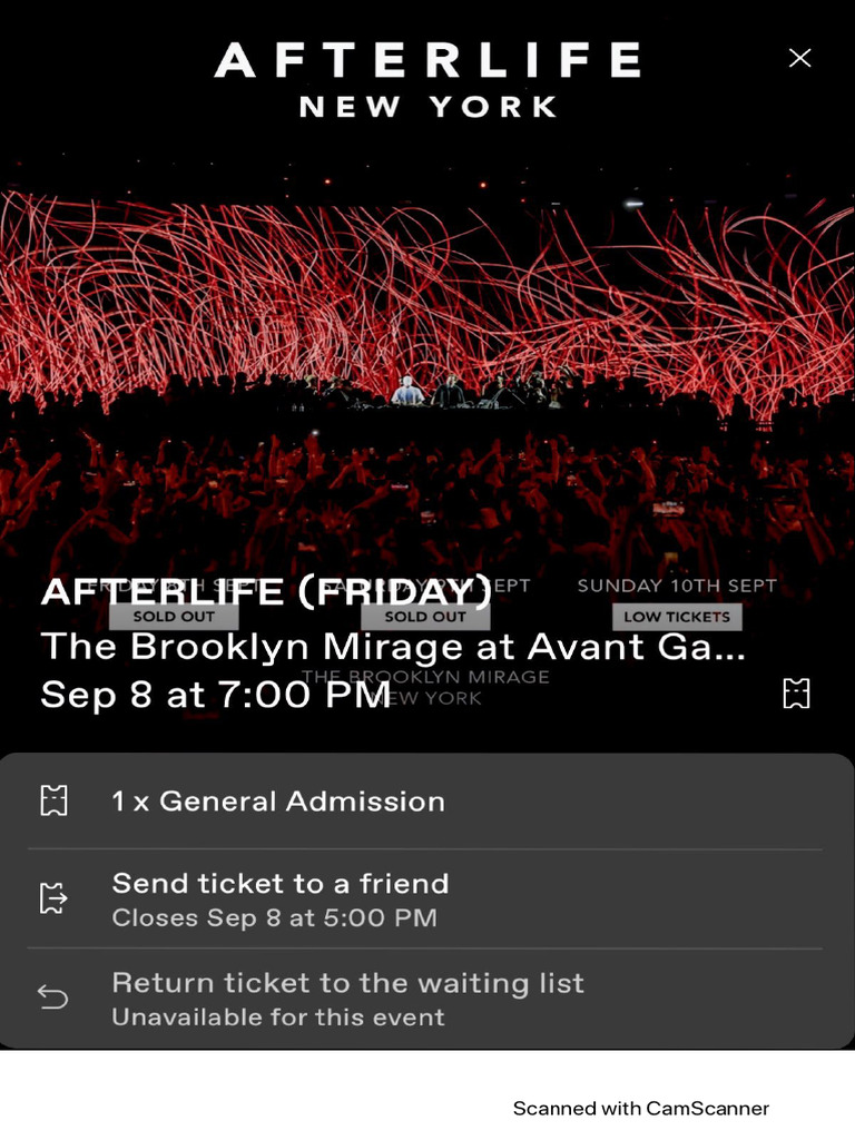 Afterlife Ticket | PDF