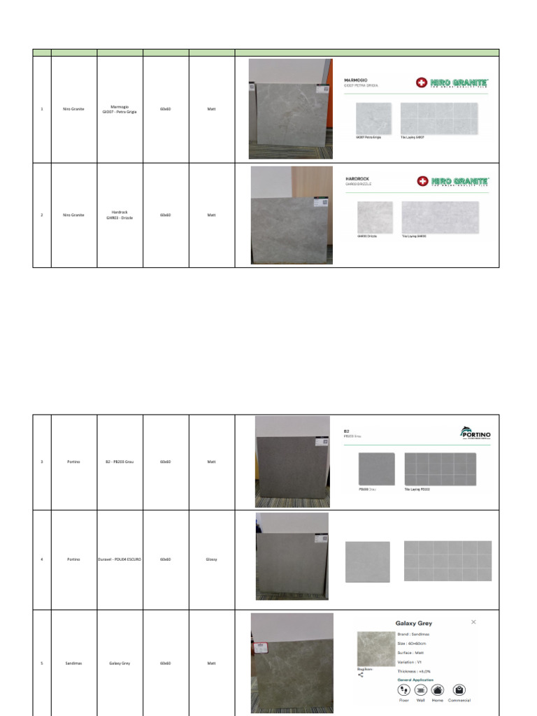Form Pengajuan Sample Granit Lt.3 | PDF