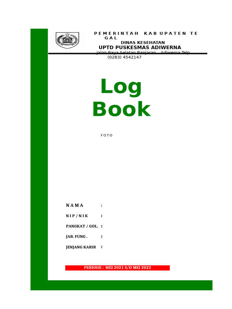Logbook Perawat-2022 | PDF | Self-Improvement | Wellness