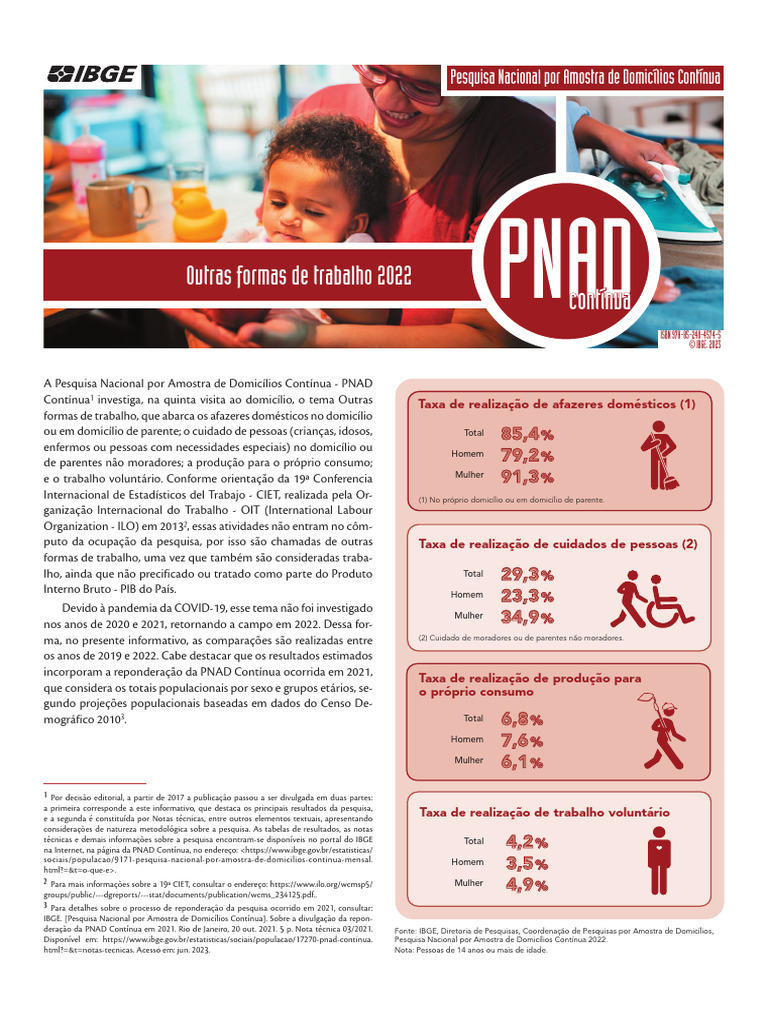 PNAD 2024 - Outras Formas de Trabalho | PDF