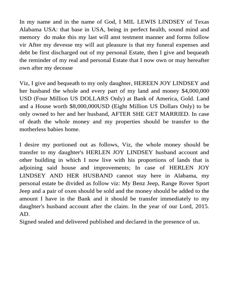 Inheritance Doc Edit Santana | PDF