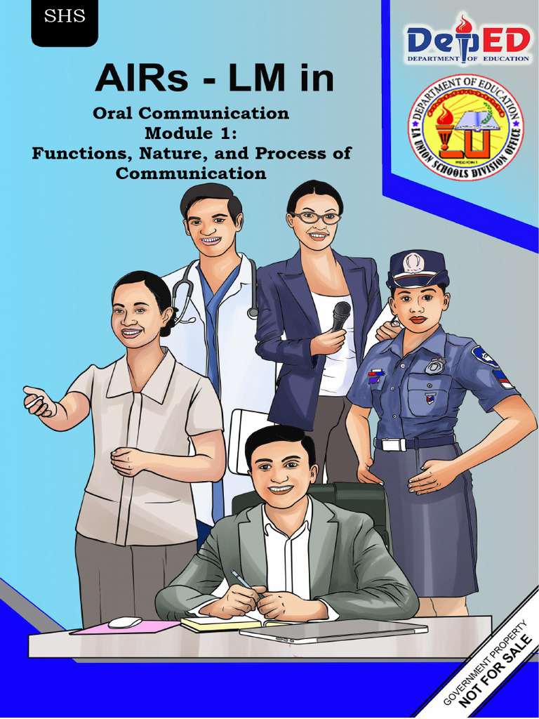 Oral Communication Module 1 STUDENT | PDF