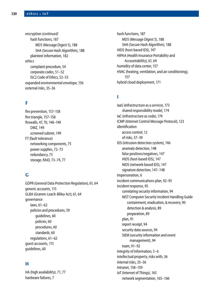Mike Chapple CC Certified in Cybersecurity Study Guide Sybex Study-252 ...