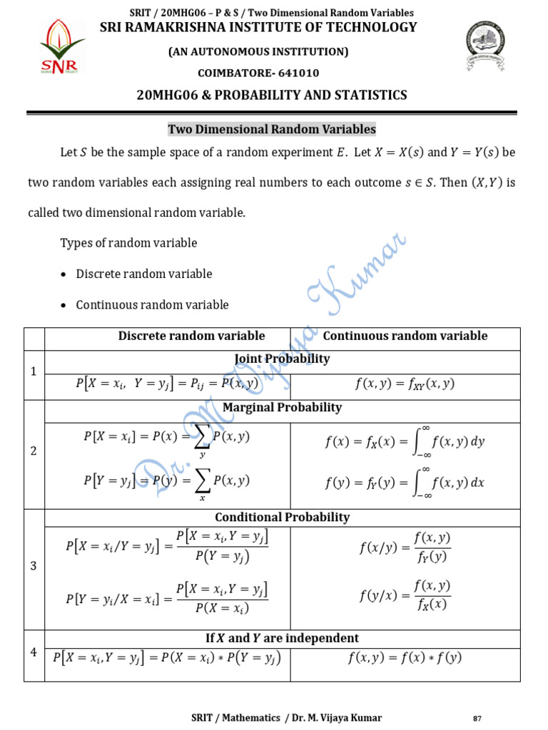 Sem - 3 Maths Unit - 2 | PDF