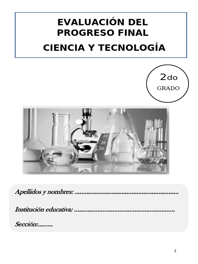 2°ct - Evaluacion Progreso | PDF