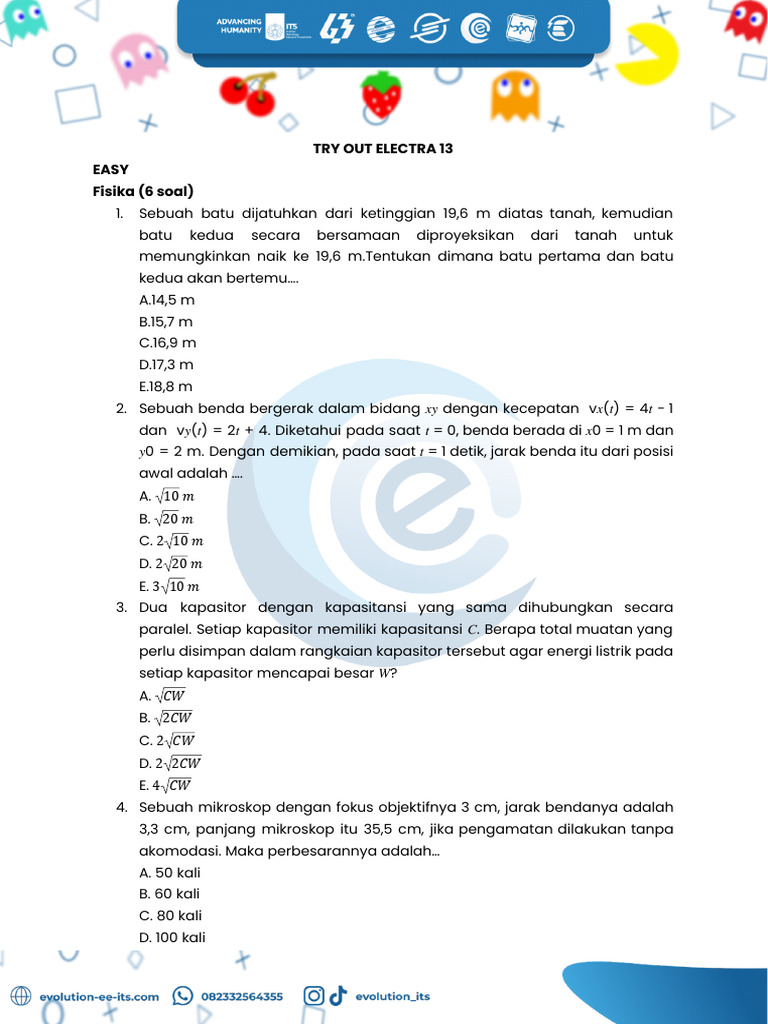 Soal Try Out Electra 13 | PDF
