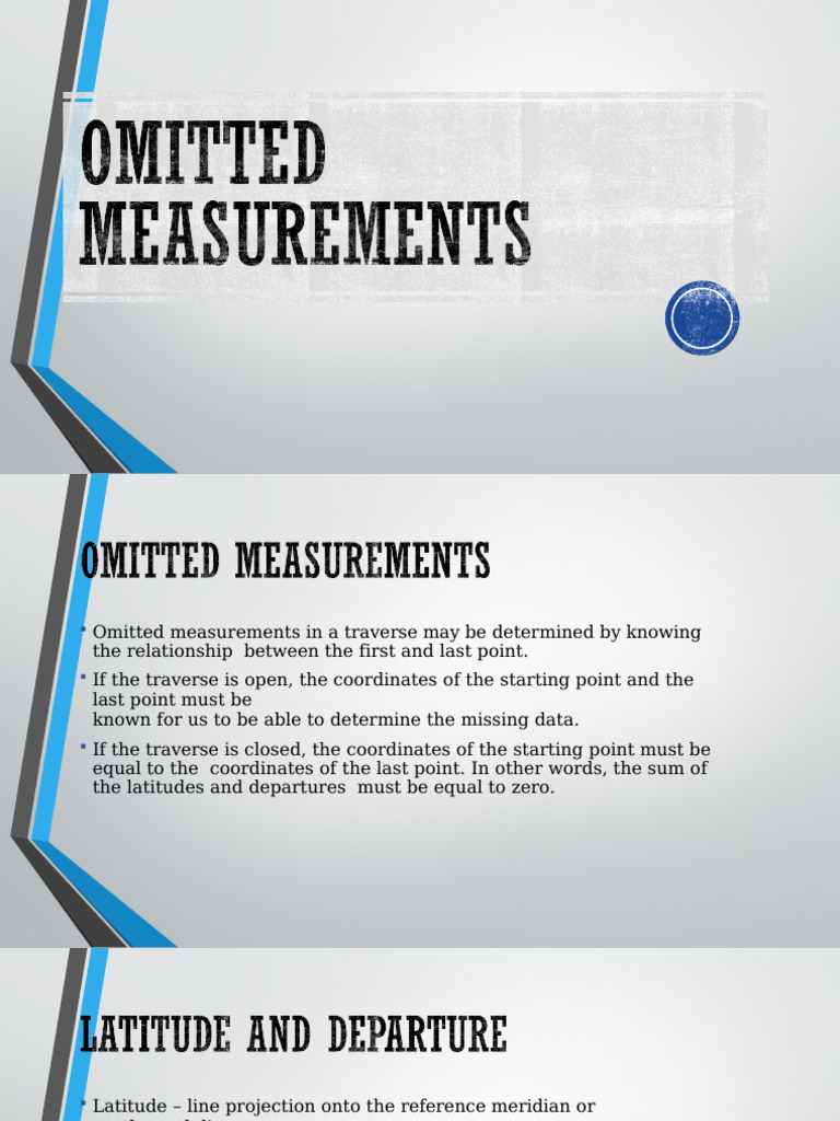 Chapter 7 - Omitted-Measurements | PDF
