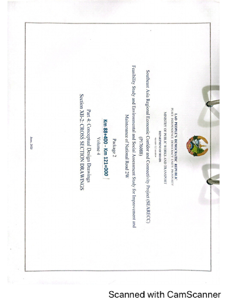 Cross Section Drawing | PDF