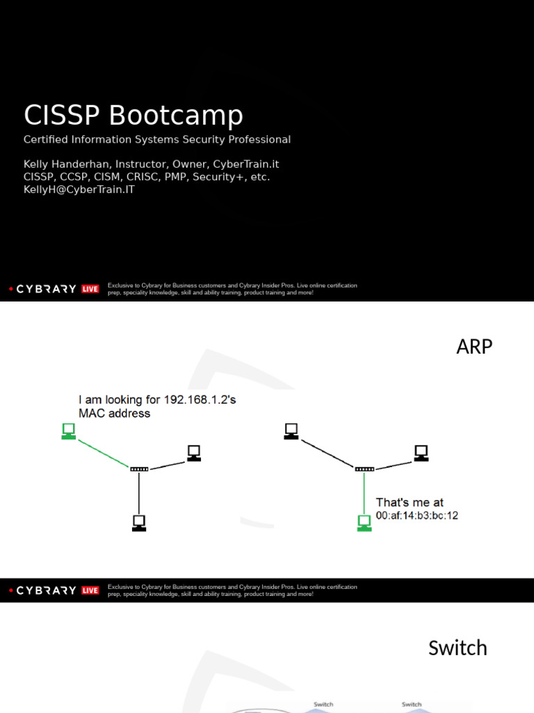 CISSP Live Session 5 Slides | PDF