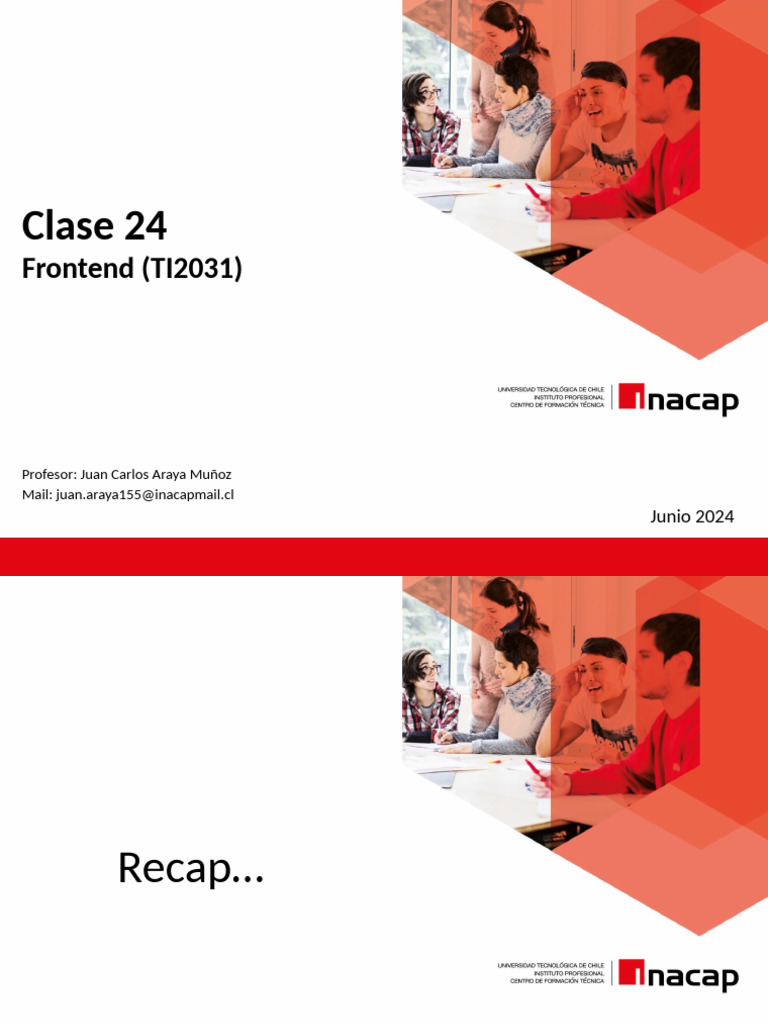 Clase 24 - Front End | PDF