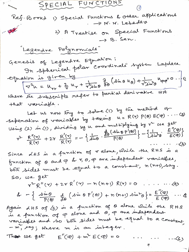 Power Series Note | PDF