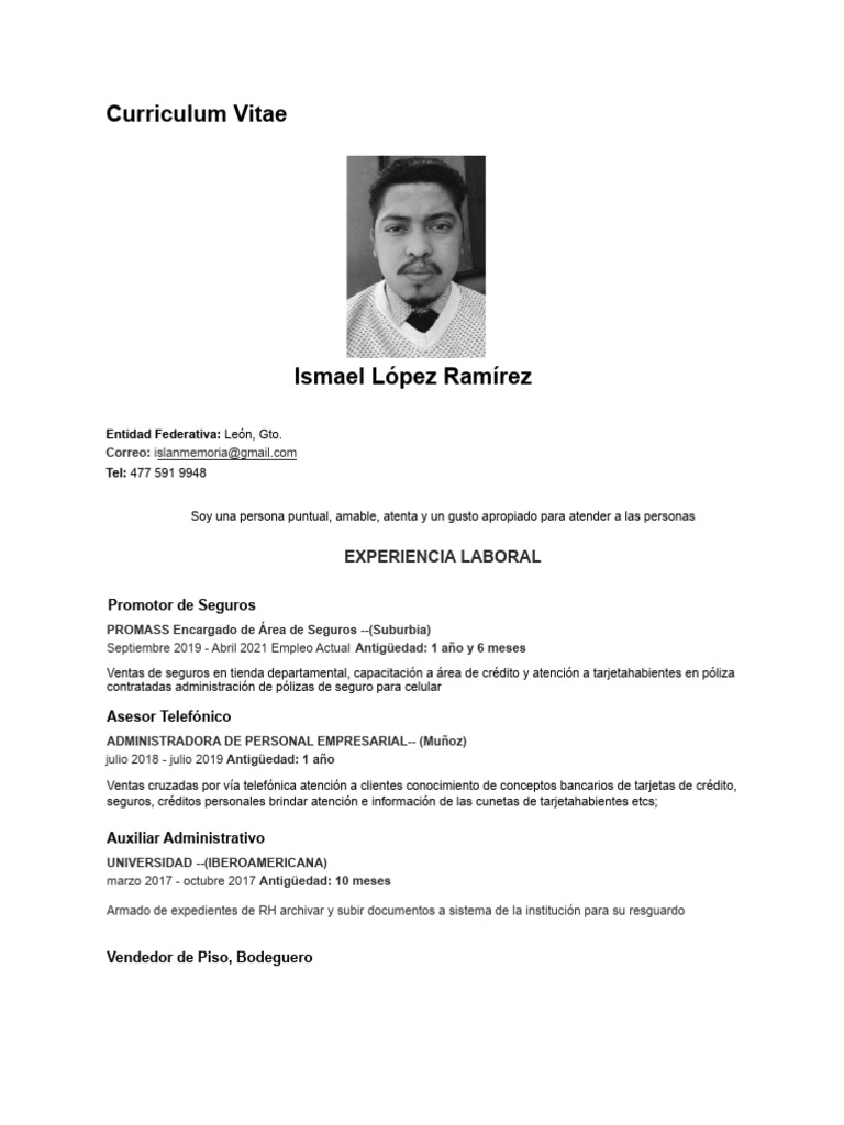 Jose Ismael Lopez | PDF