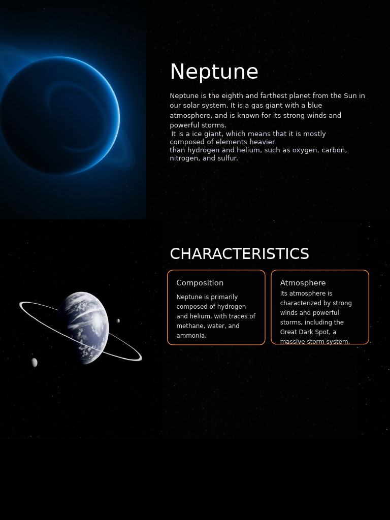 Neptune The Ice Giant 1 | PDF