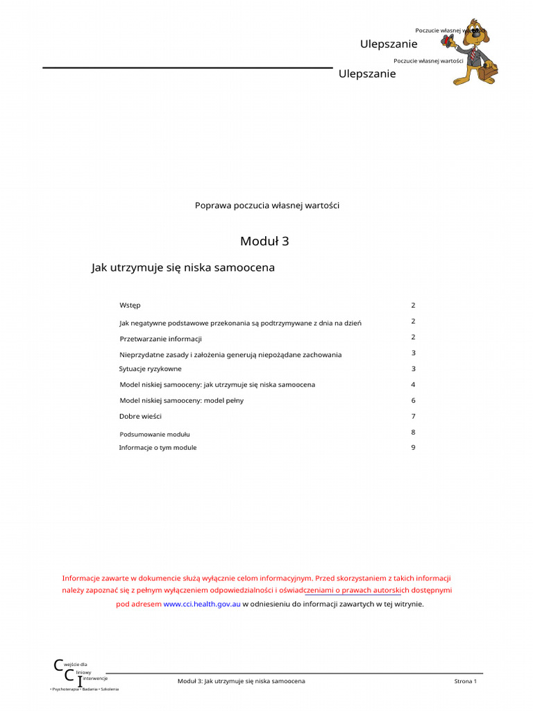 Improving Self-Esteem - 03 - How Low Self-Esteem Is Maintained | PDF