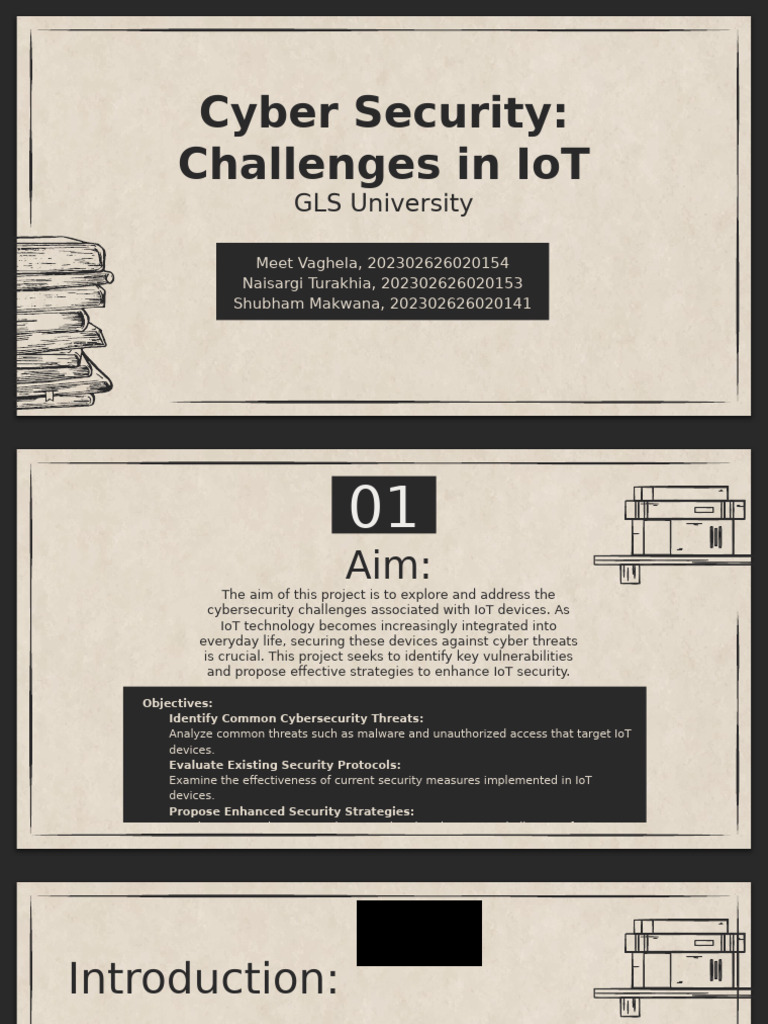 Cyber Security - Challanges in IoT | PDF