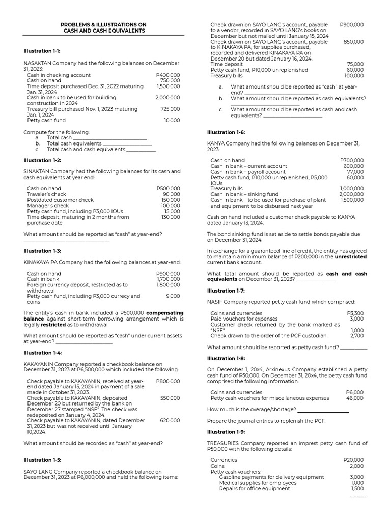 Problems On Cce | PDF