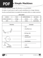 Simple Machines | PDF | Machines | Manufactured Goods