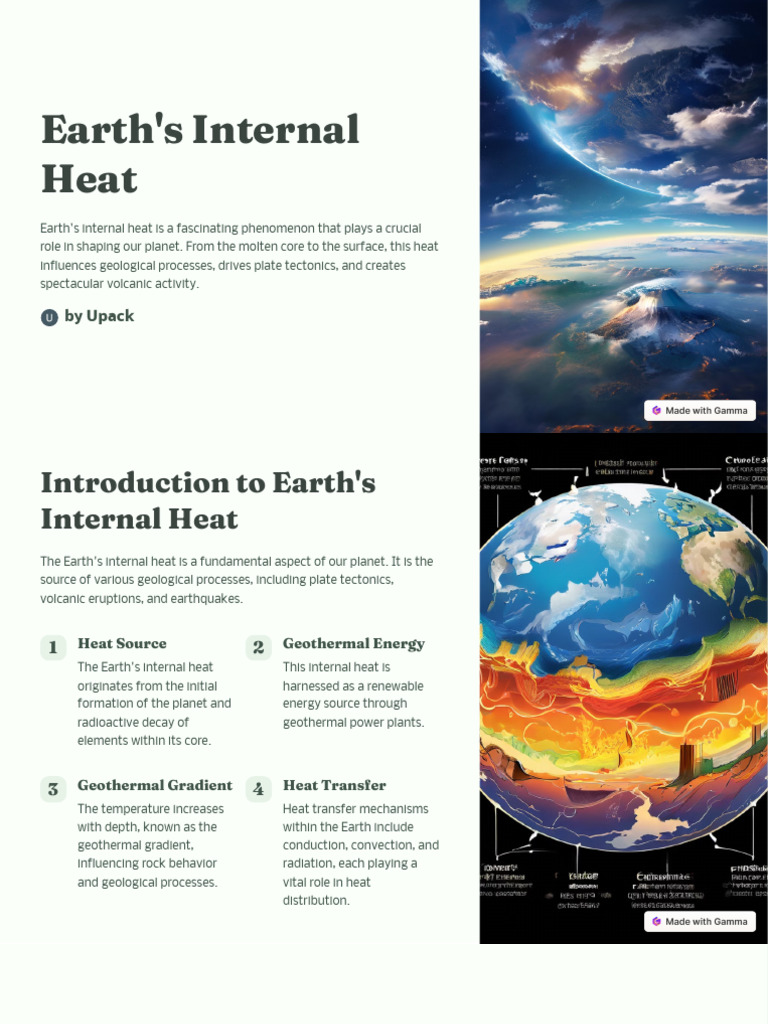 Earths-Internal-Heat | PDF
