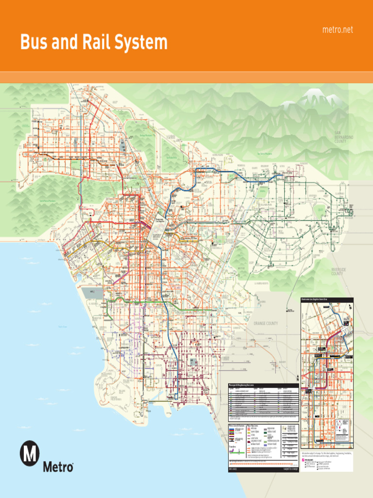 LA Transit Map | PDF