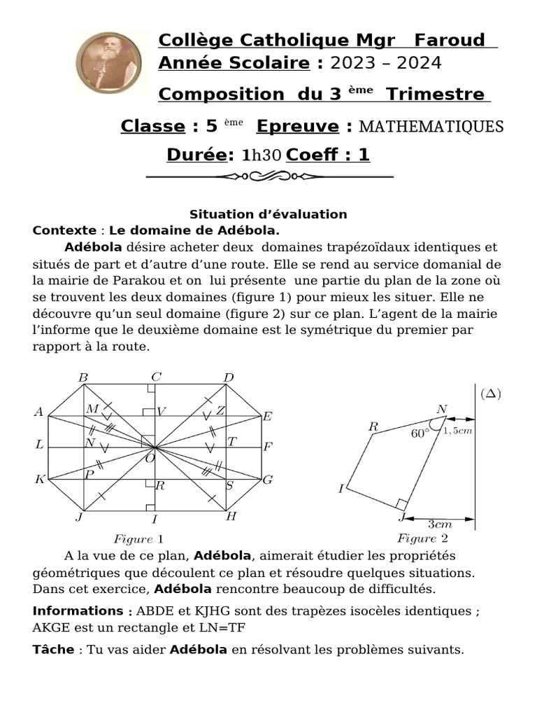 Compo Du 3e Tri 5e MGR 23-24 | PDF