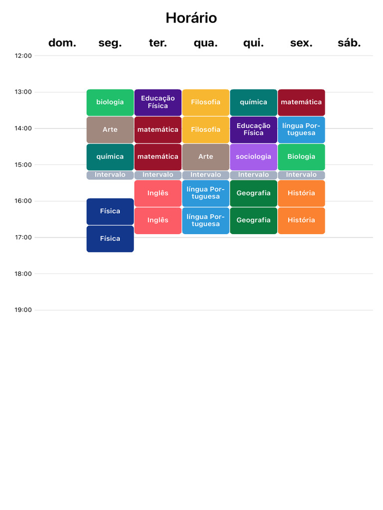 Timetable | PDF