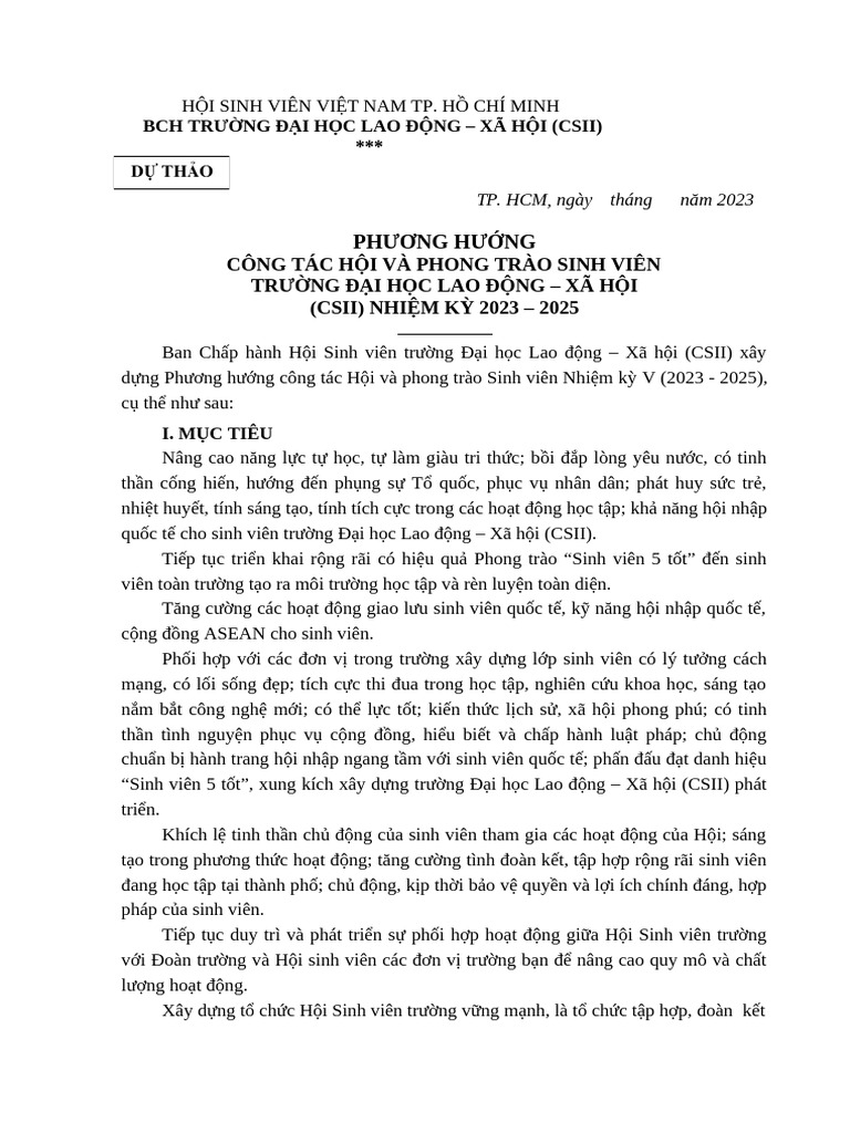 Phương Hư NG Ho T Đ NG | PDF