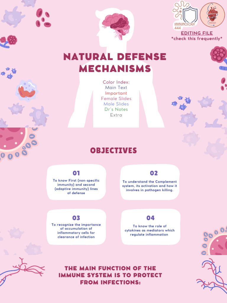 L2) Natural Defense Mechanisms | PDF | Complement System | Immune System