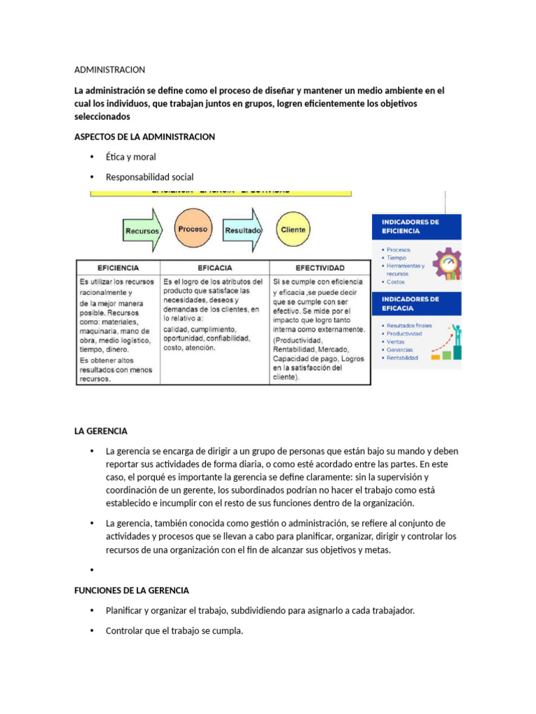 Administracion | PDF