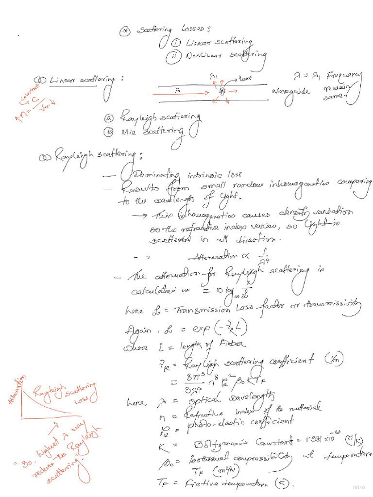 Optical Communication Note | PDF