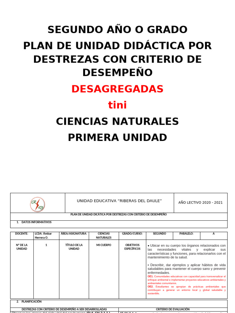 Pud (Micro) CN Segundo Desagregado-1 | PDF
