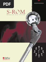 S-ROM Modular Hip System Technique Guide | PDF | Hip | Musculoskeletal ...