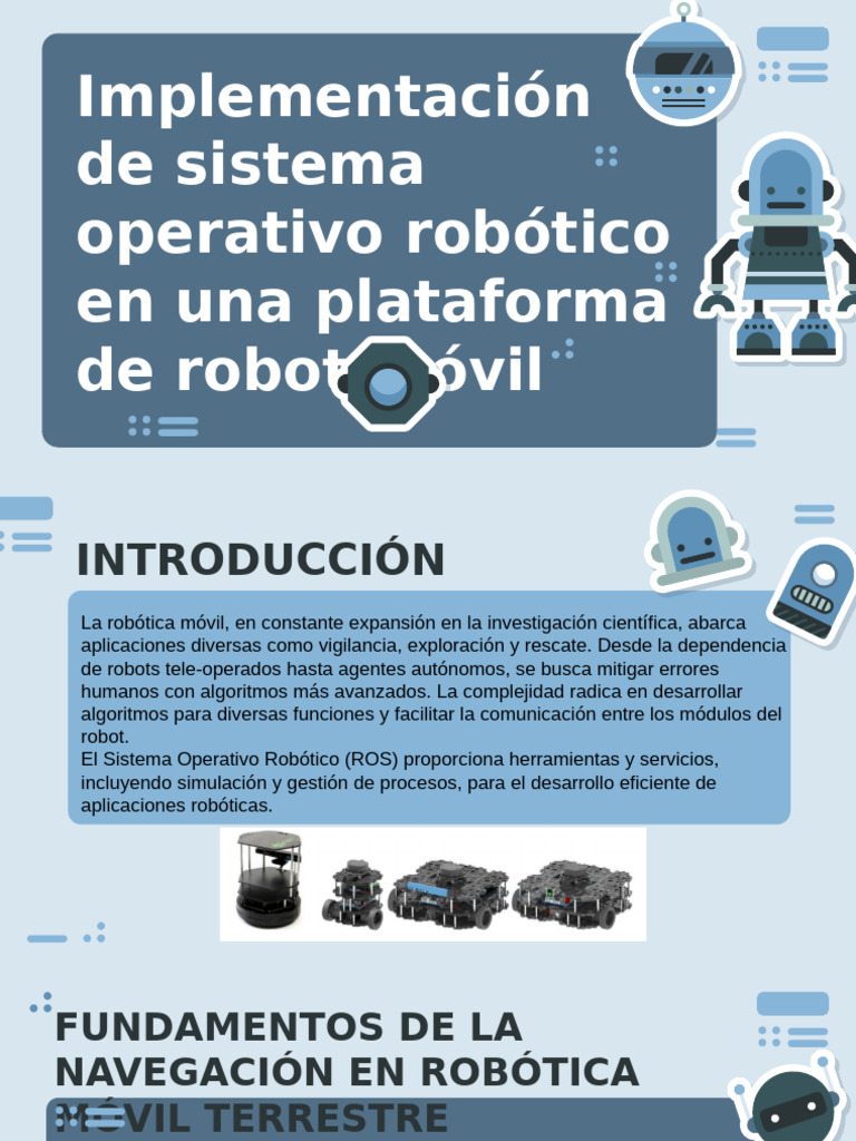 ROS Presentación | PDF