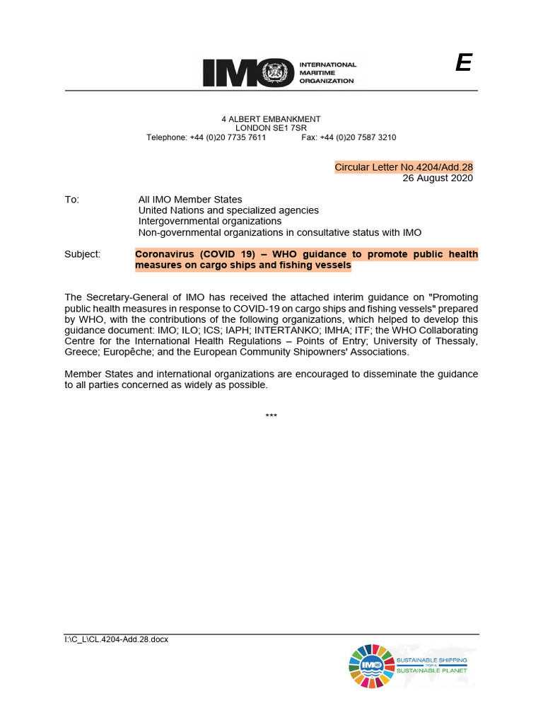 6 Letter No.4204-Add.28 Mental Health | PDF