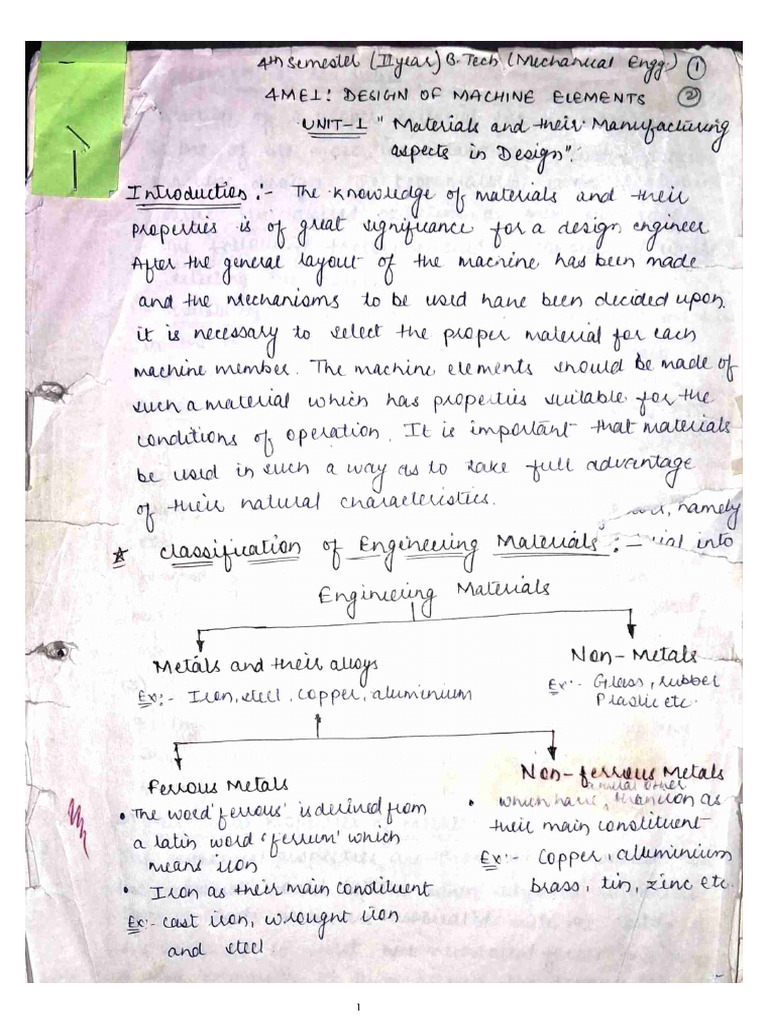 Unit-1 (MDP-1) | PDF