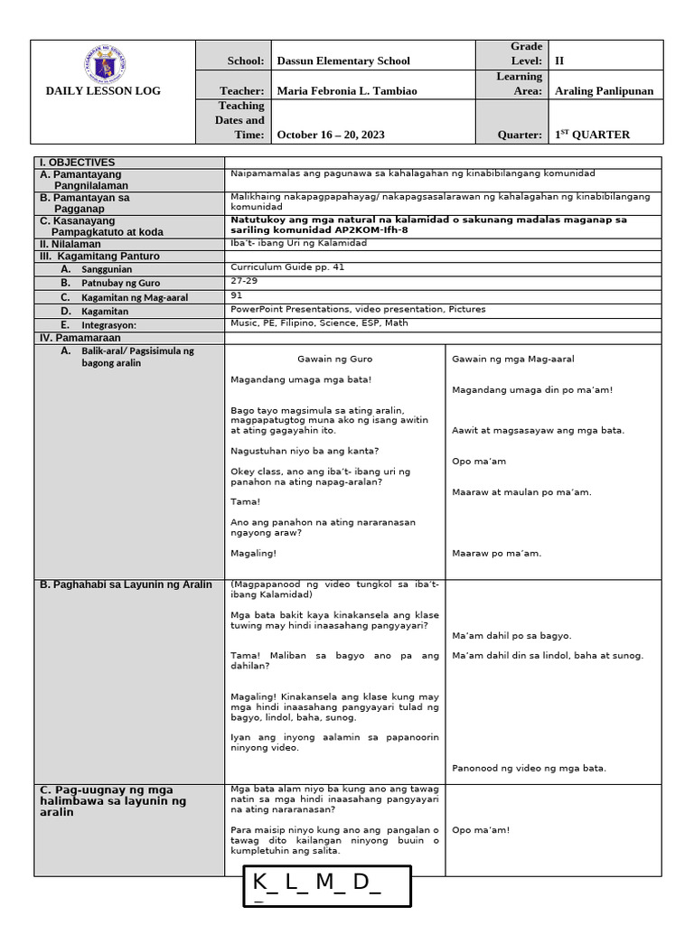 Co Dlp Aral Pan2 | PDF