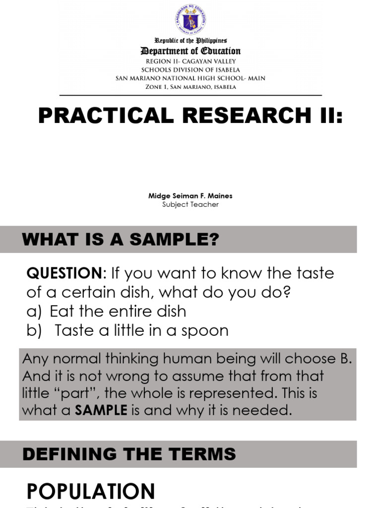 Sampling Procedures in Research | PDF | Sampling (Statistics) | Science ...