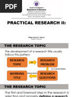 Research Title Defense Guidelines and Format | PDF | Microsoft Power ...