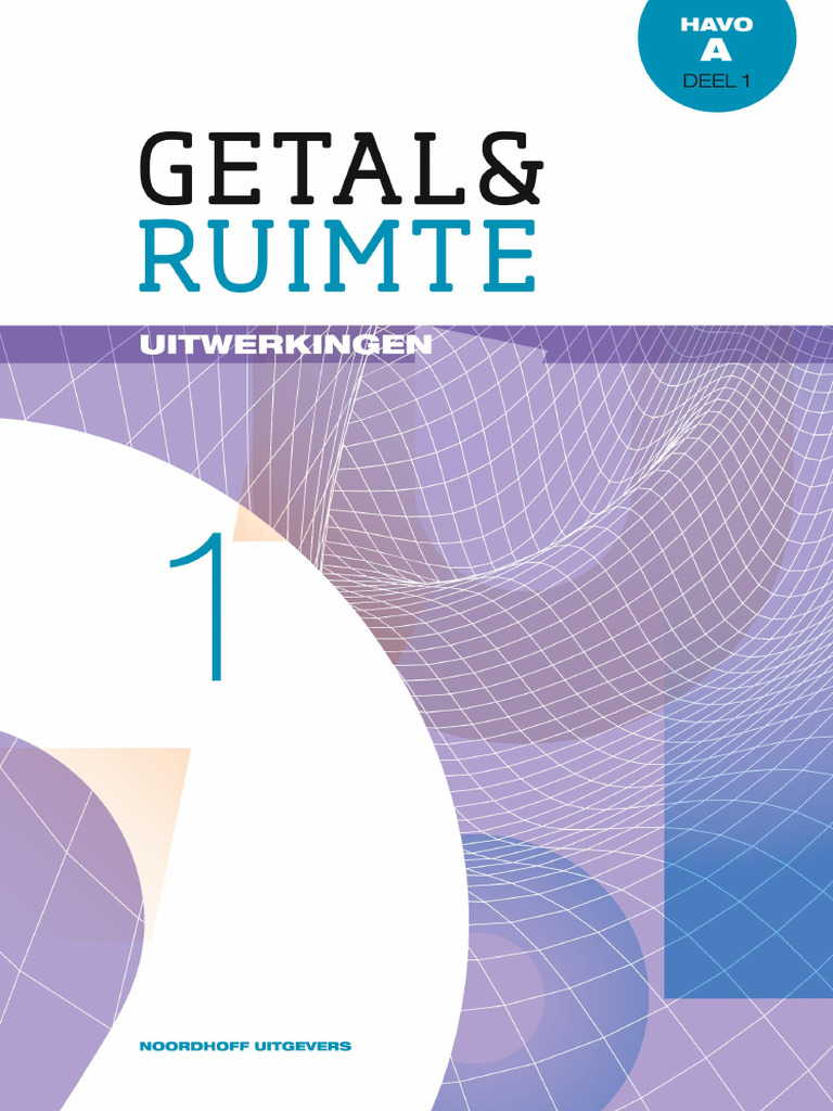 Getal & Ruimte HAVO A Deel 1 Uitwerkingen | PDF