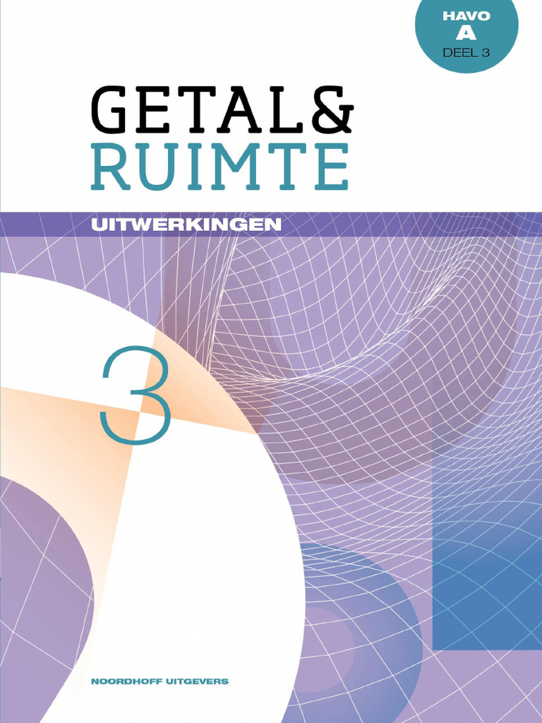 Getal & Ruimte HAVO A Deel 3 Uitwerkingen | PDF