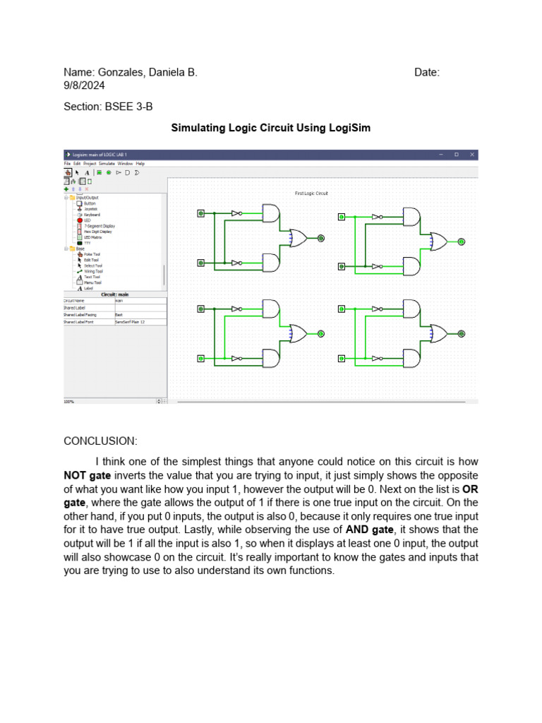 Lab 1 Gonzales | PDF