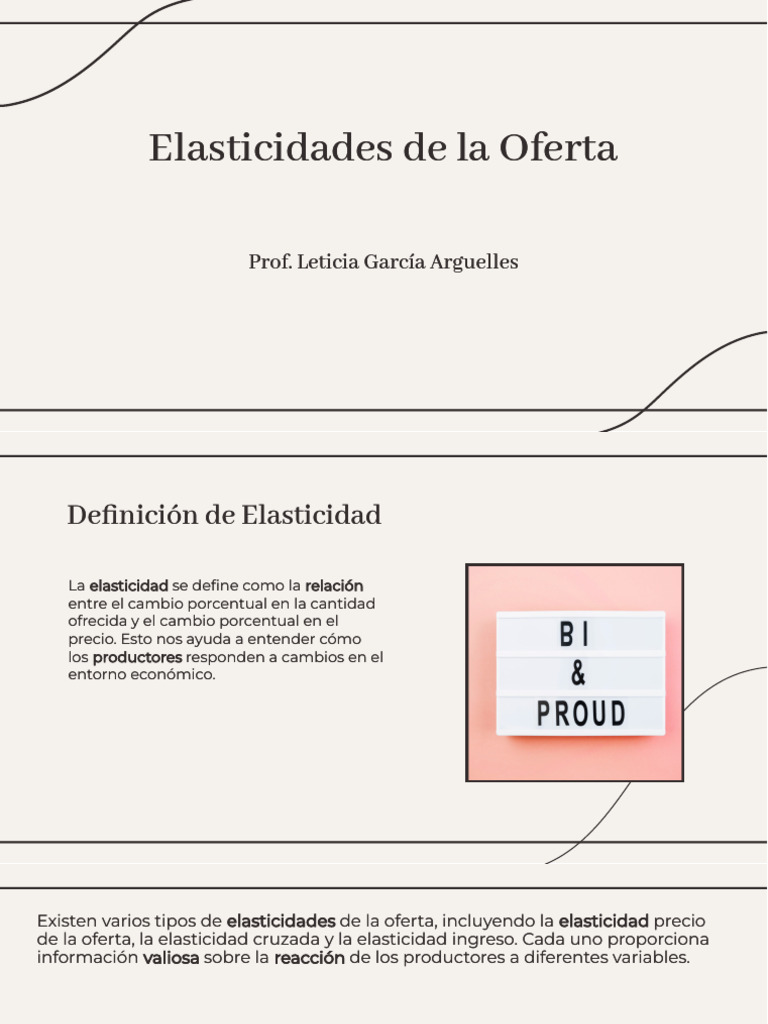 Elasticidad Oferta 1 | PDF