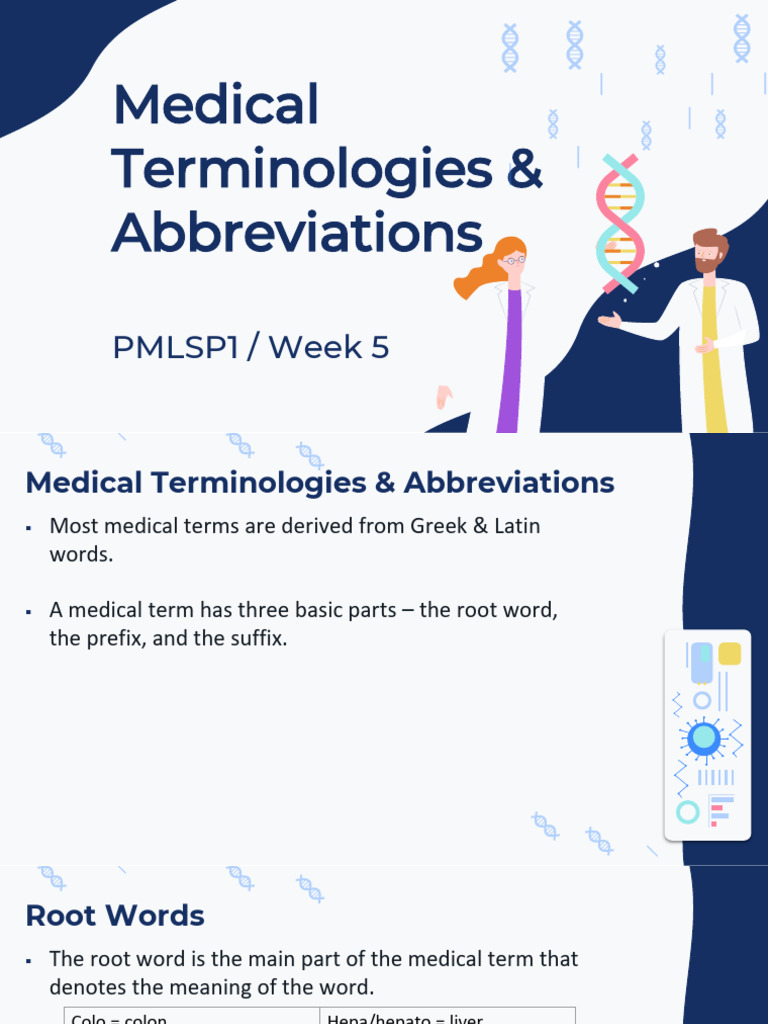 Medical Terms for Healthcare Students | PDF | Medical Specialties ...