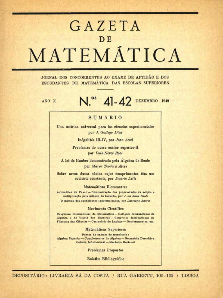 Gazeta Matematica SPM 041e042 | PDF