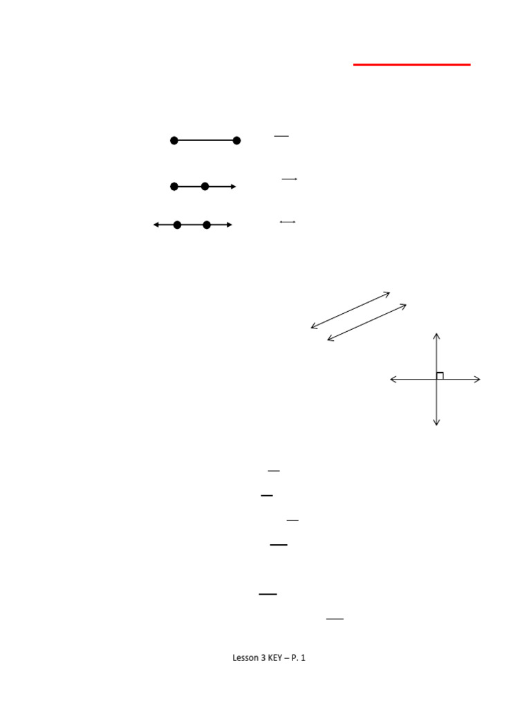 Math 5003 Lesson 3 Key | PDF