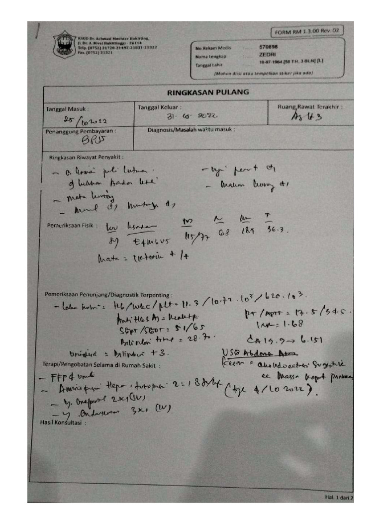 ringkasan pulang | PDF