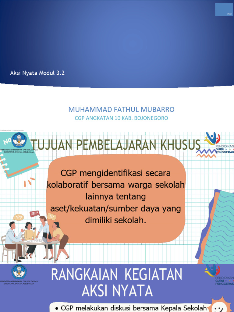 Tugas CGP 3.2.a.9. Aksi Nyata - Modul 3.2 | PDF