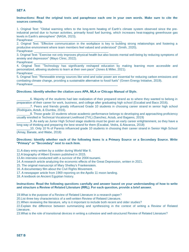 Quiz Chapter 2 | PDF